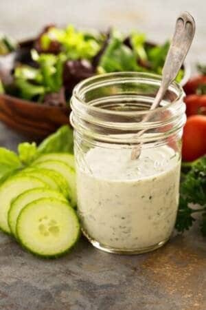 Homemade Lowfat Ranch Dressing in 5 Minutes